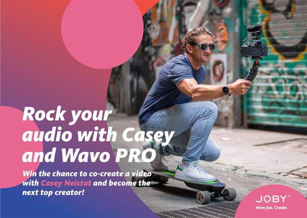 JOBY and Casey Neistat Raise the Volume with the Ultimate Creator ...