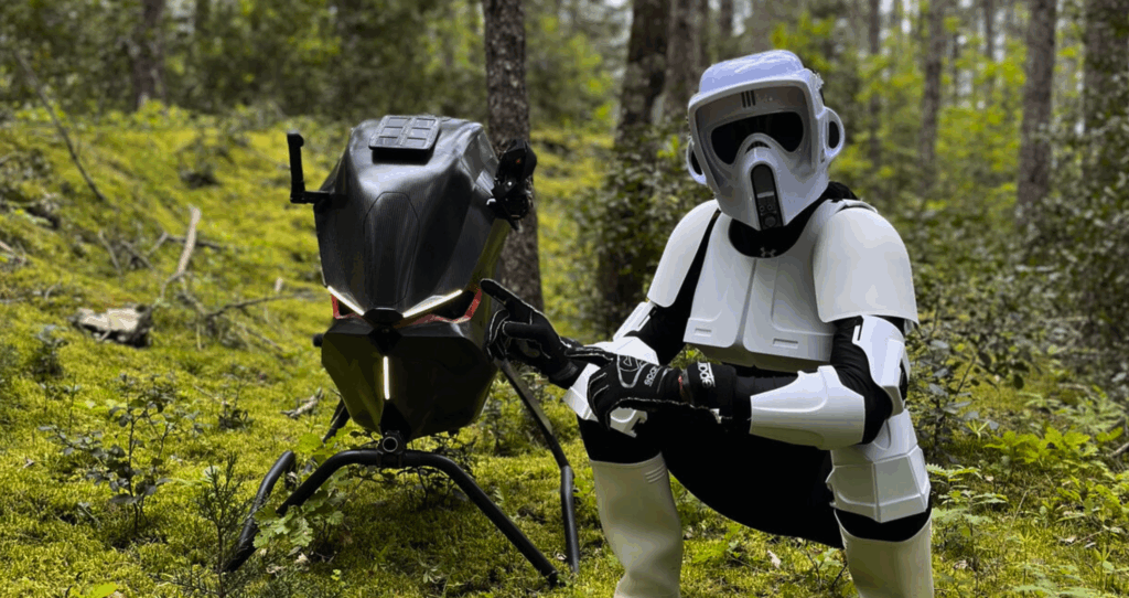 UPDATED - Volonaut's Real-Life Speeder Bike Set To Take Flight on Star ...